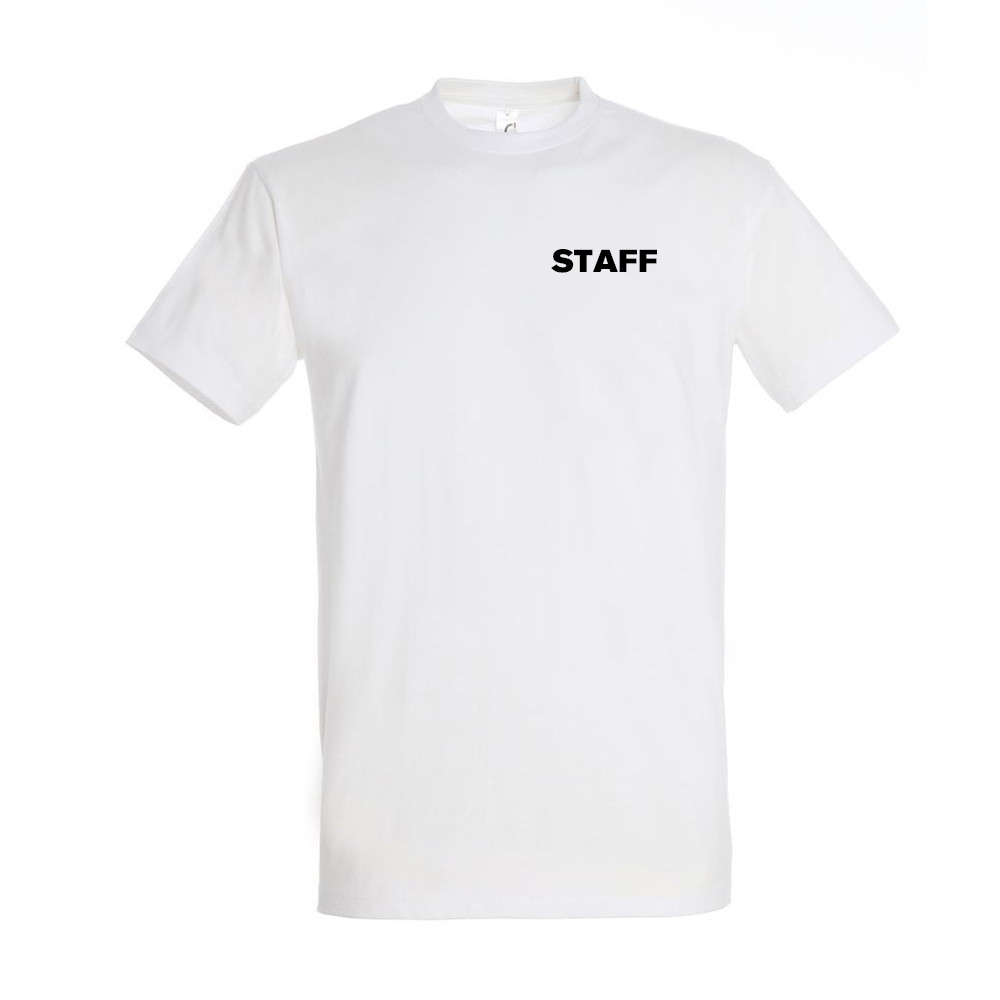 STAFF t-shirt - White - wristland.com