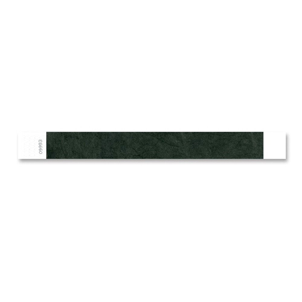 TYVEK WRISTBAND, 1" - Black - wristland.com