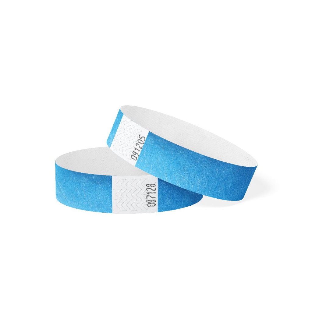 TYVEK WRISTBAND, 3/4" – SKY BLUE - wristland.com