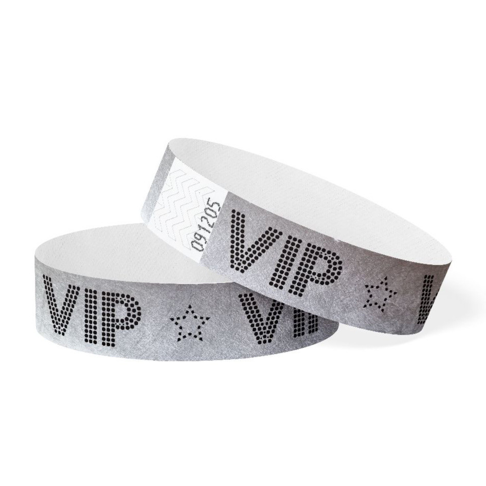 VIP PATTERN WRISTBAND – SILVER - wristland.com