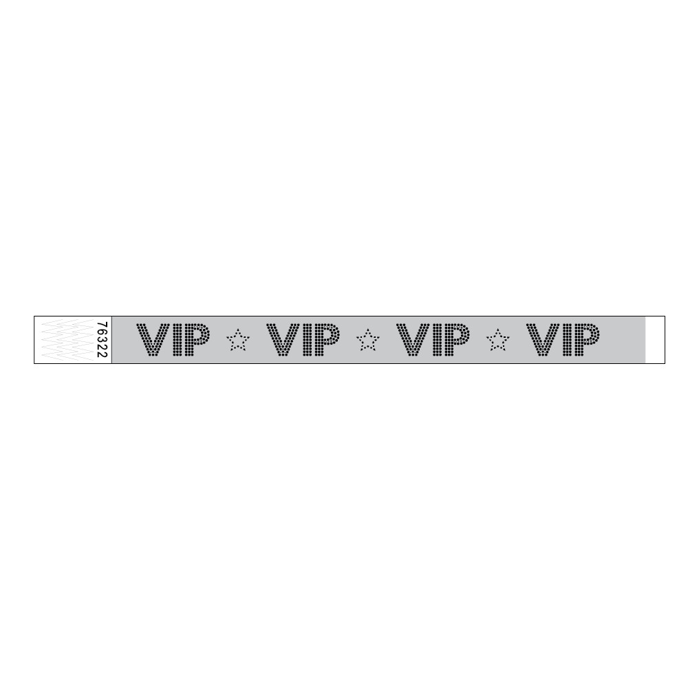 VIP PATTERN WRISTBAND – SILVER - wristland.com